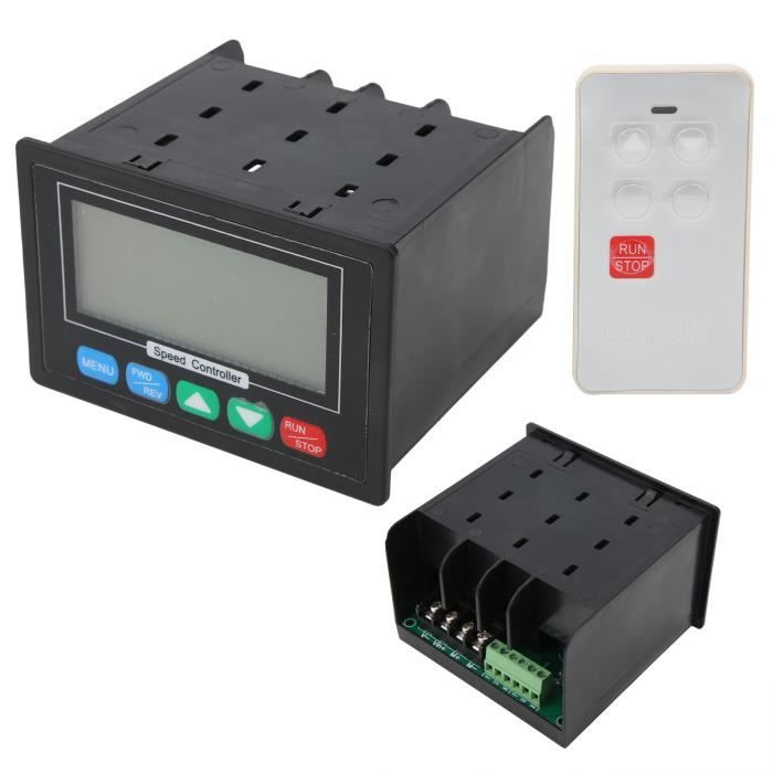 Vvikizy Contrôleur de vitesse du moteur PWM Contrôleur de Vitesse du ...