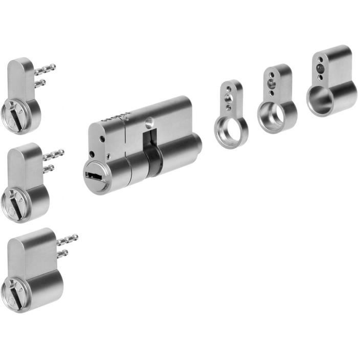 Cylindre Serrure Barillet Porte d'Entrée Cylindres de Serrures de ...