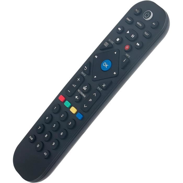 Télécommande De Remplacement Compatible Avec Manhattan Tv Freeview ...