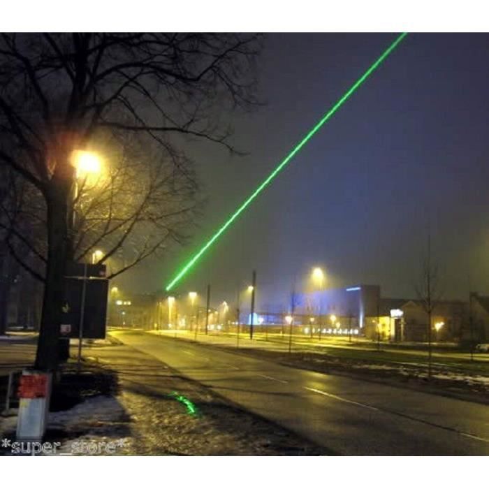 Stylo Pointeur Laser - ISONIX - Vert Laser 303 - 5 mW - 4000 mAH ...
