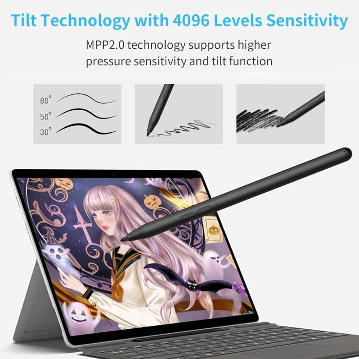 Stylet pour Surface - ARNUSA - Autonomie 2500 heures - Sensibilité ...