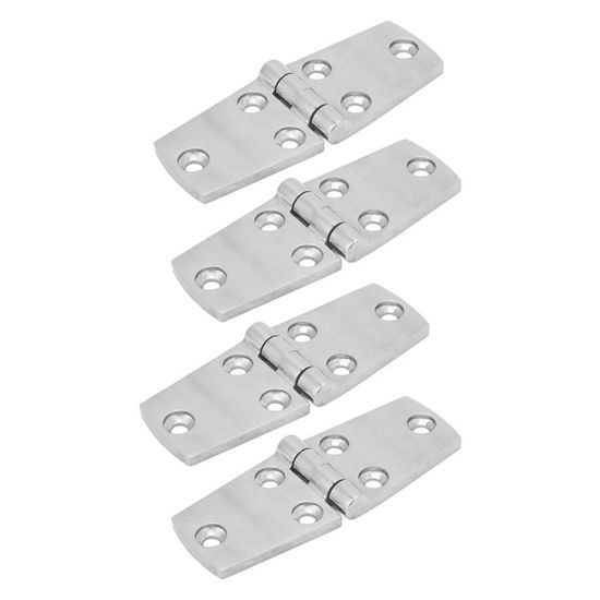 SURENHAP charnières à hachures de bateau 4pcs Hinge de porte marine 102 ...