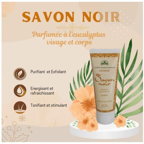SAVON NOIR A L'EUCALYPTUS 75ml HAIFA+ - Cdiscount Au quotidien