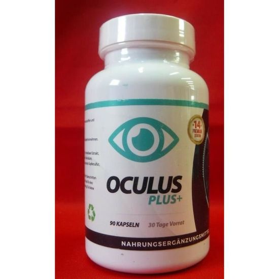 OCULUS PLUS+ Complément alimentaire 90 capsules - Cdiscount Santé - Mieux vivre