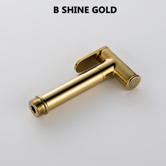 Bidet,Ensemble de pulvérisateur Shattaff en laiton massif, douche pour ...