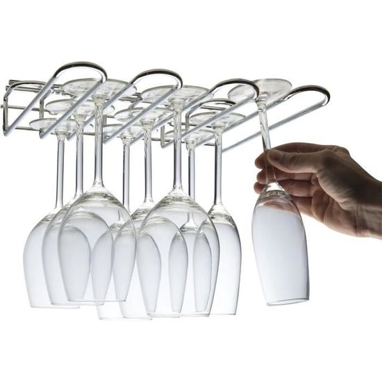® Porte-Verres Mural Ou Installable Sous Un Sous Placard Pour Tous Les ...