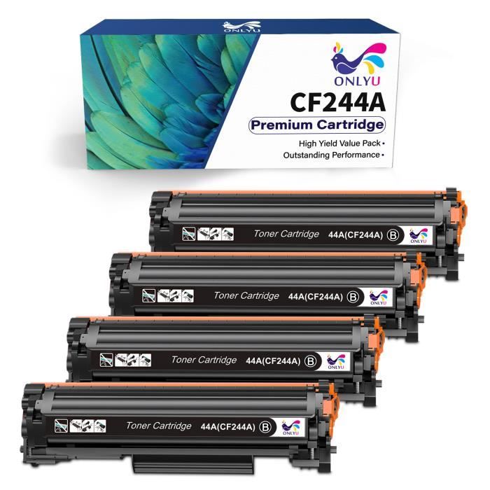 ONLYU Compatible CF244A 44A 4 noir Cartouche de Toner Compatible pour ...