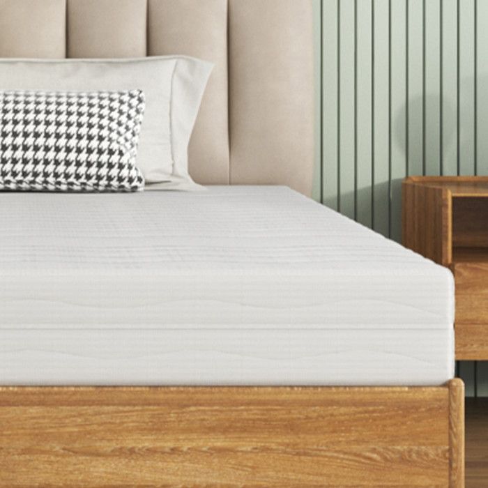 Matelas en mousse, 200x160x13 cm, Blanc, Éponge, matelas confort ...