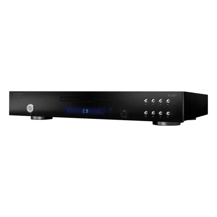 Lecteur CD - Advance Paris - X-CD7 - Noir - Lecture CD/MP3 - USB ...