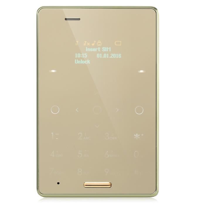 Smartphone Réveil M4 AIEK Mini M4 AIEK de téléphone portable de carte 5 ...