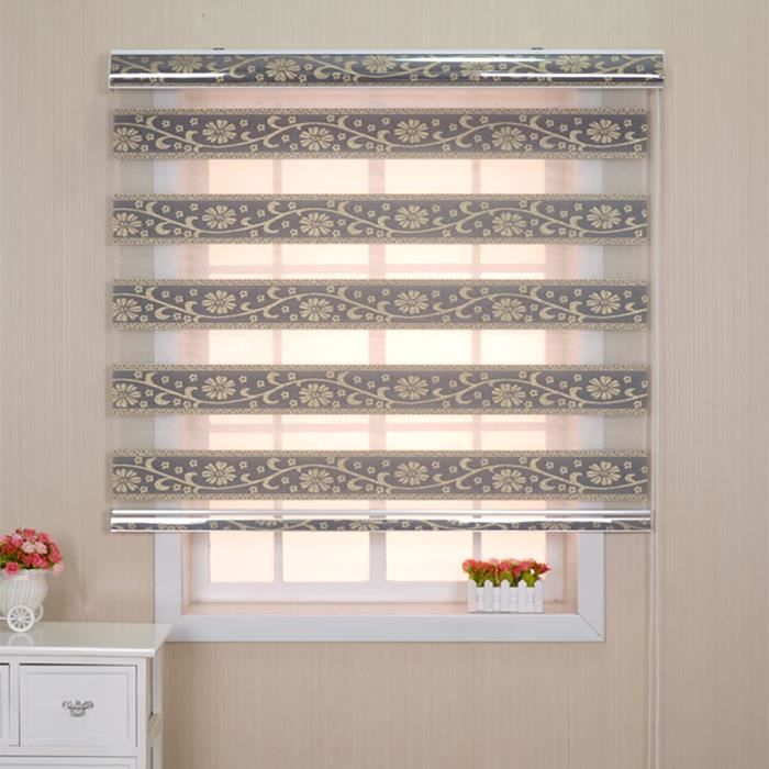 Store Enrouleur Jour Nuit,Stores Enrouleurs Double sans Perçage,Stores ...