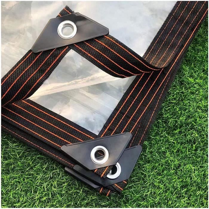 Tarps Heavy Duty Imperméable 3x3M, Bâche Transparente Imperméable avec ...