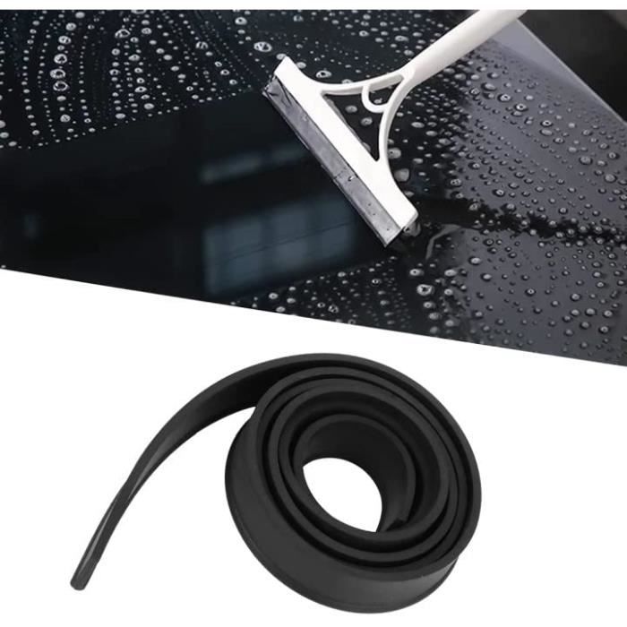 105cm Lèvre en Caoutchouc Rechange Raclette Vitre Douche Silicone INOX ...