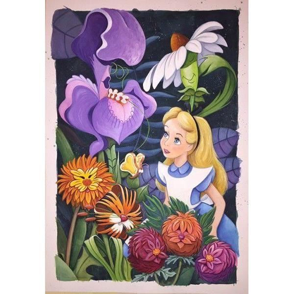 FFZ-51 Enfant,Puzzle adulte"Alice in Wonderland "Puzzle de jeu de ...