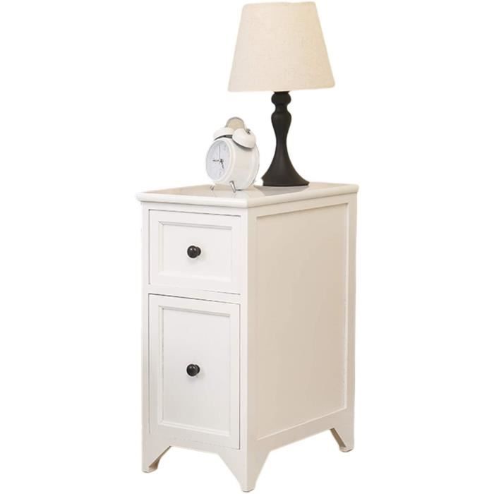 Table De Chevet en Bois Massif 20 Cm De Large, Table Basse, Mini Table ...