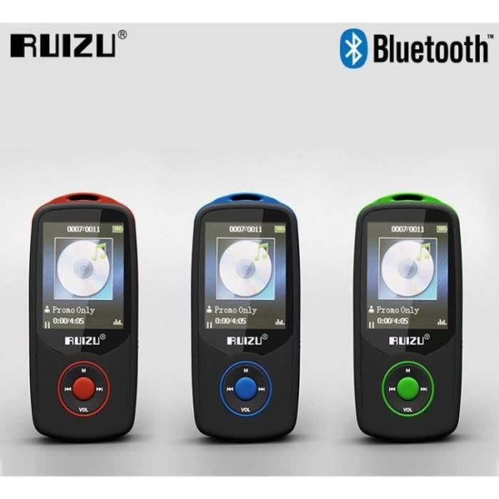 2015 New Original RUIZU X06 Bluetooth Sport lecteur de musique MP3 avec ...