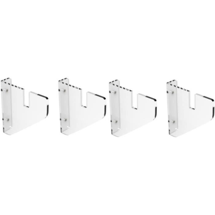 4 Pièces Support Mural Support Affichage Acrylique Skate Skateboard ...