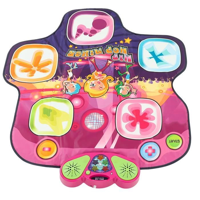 ESTINK Tapis de jeu Rhythm Step Fitness Dance Blanket Musique dynamique ...