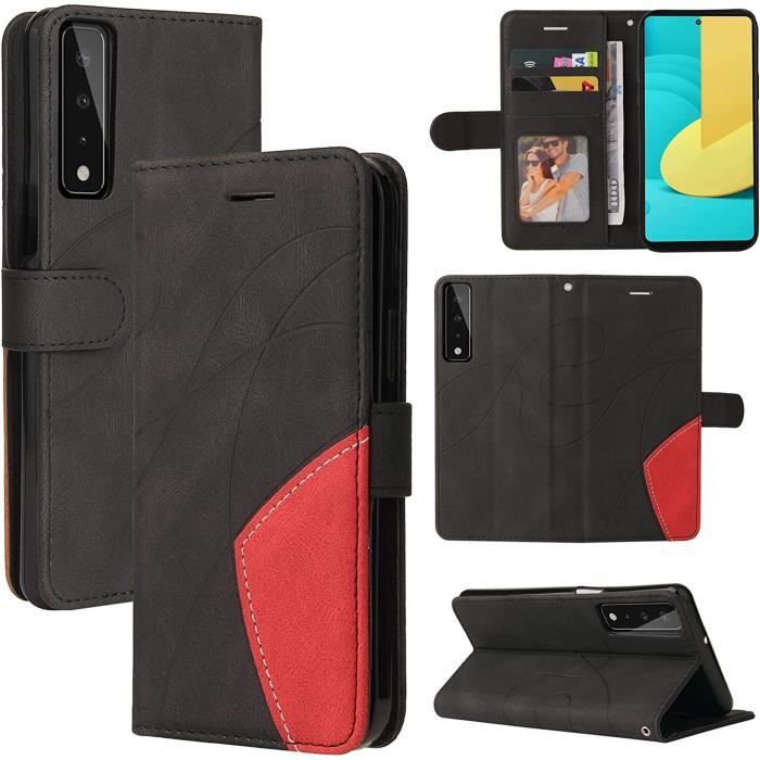 Coque LG Stylo 7 4G & LG Stylo 7 5G Premium Cuir PU à Rabat Porte ...