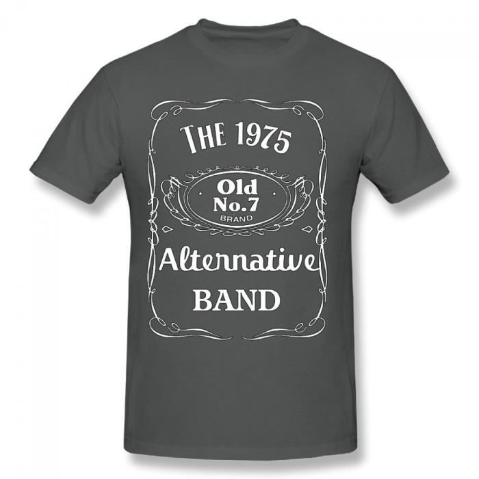 The 1975 alternative band logo Homme Col rond Coton Manche courte T ...