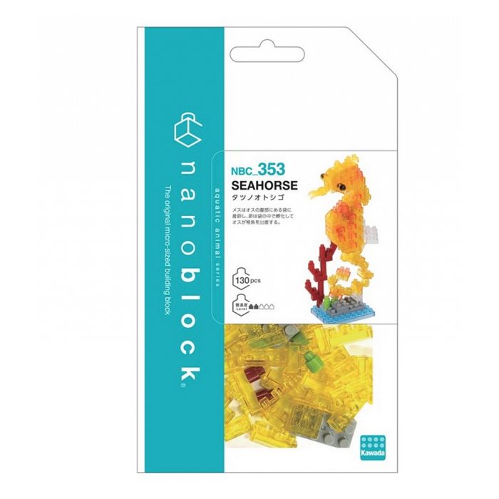 Jouet de construction - NANOBLOCK - NBC-353 - Hippocampe 150 pcs ...