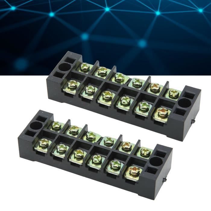 Bornier De Bloc De Barrière Métallique Bornier, Barre De Cblage Facile ...