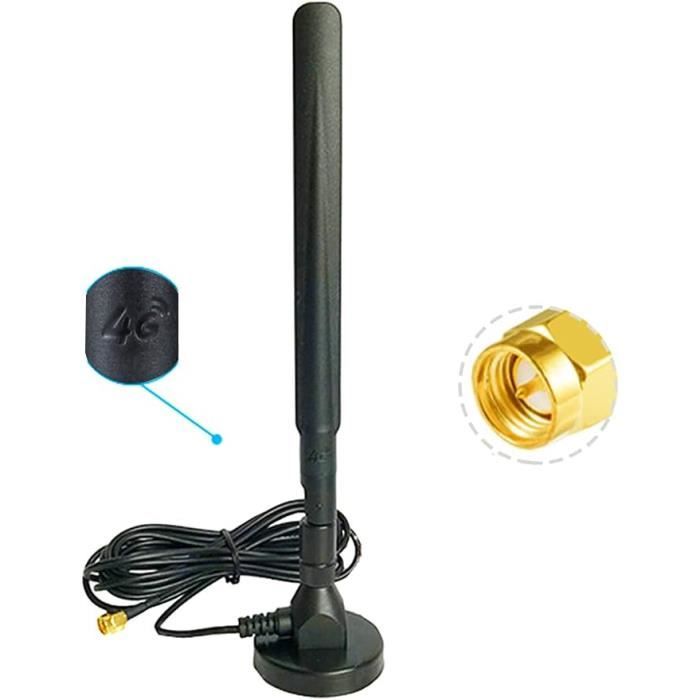4G-3G-Gsm Antenne Sma Mâle Adaptateur Amplificateur De Signal 15Dbi ...