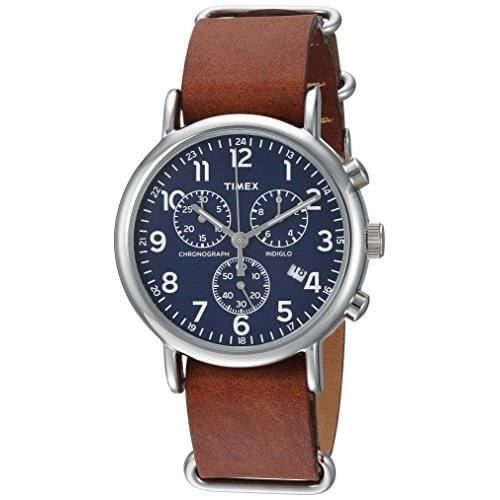 [TIMEX]TW2R63200 Montre Timex Weekender Chronograph 40mm Marron ...