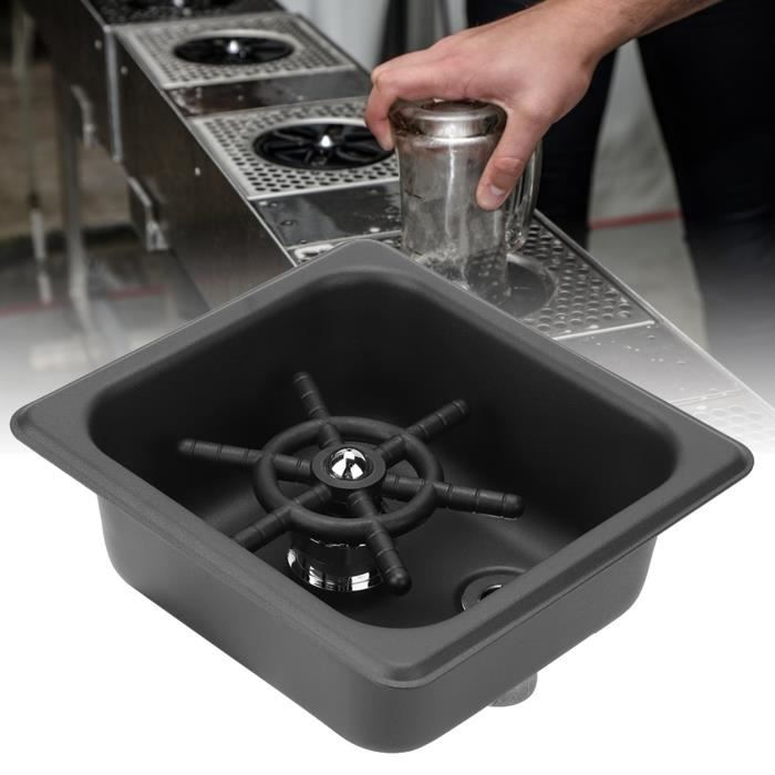 TMISHION Cup Washer, Cup Rinser, Matte Black Coffee Shop Restaurant Pub ...