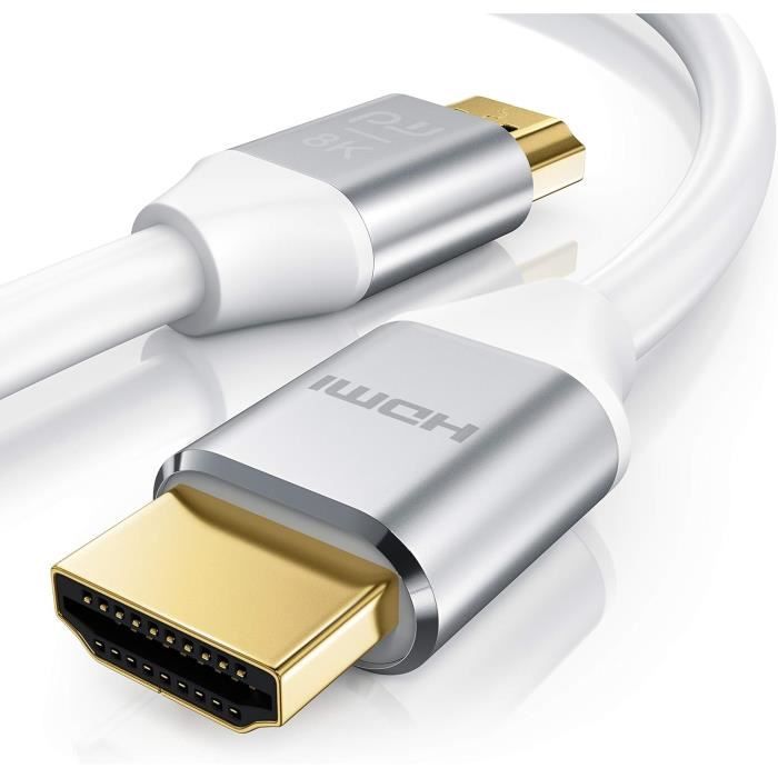 Câble Hdmi 8K À 120 Hz Avec Dsc - 7680 X 4320 - Uhd Ii - Compatible ...