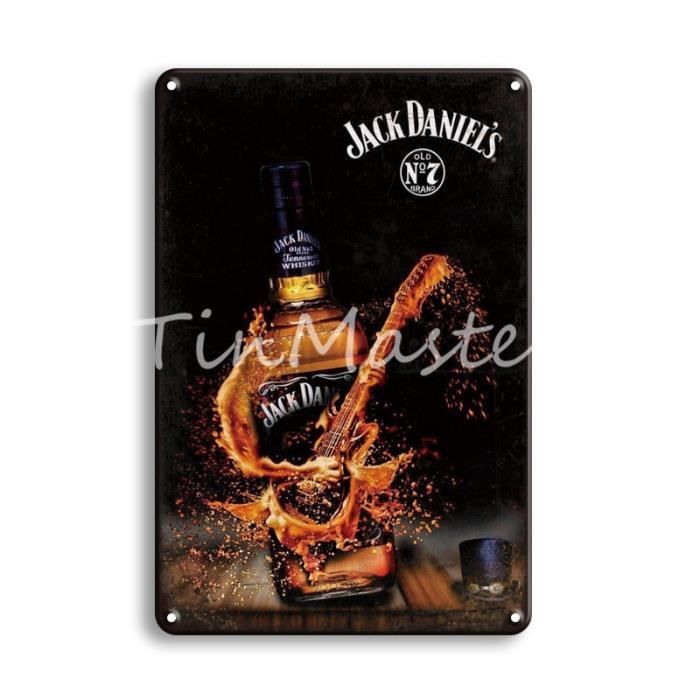 JACK whisky métal mur Art étain signe irlandais Pub décor à la maison ...