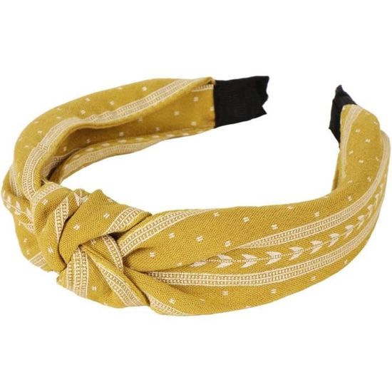Femmes Filles Bandeau Cheveux Vintage Bande De Cheveux Tissu Serre-Tête ...