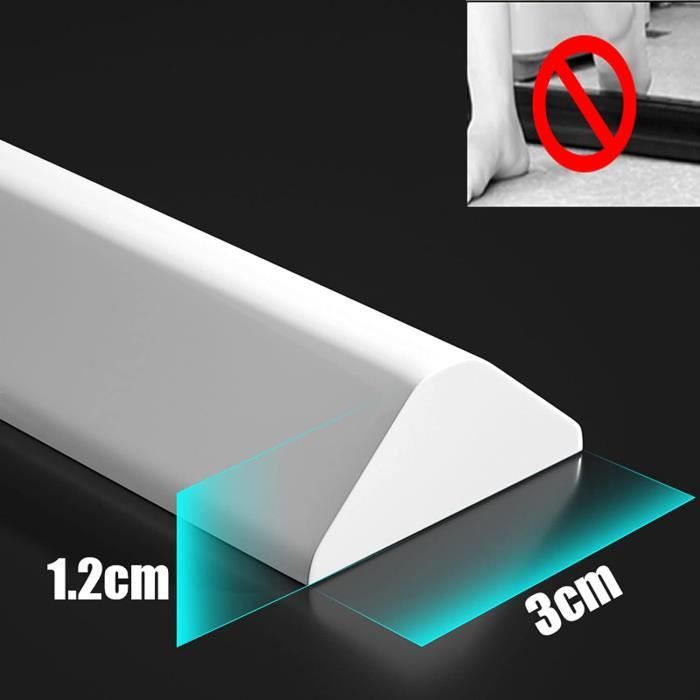 200Cm Barrière De Douche Pliable Joint Porte Douche Bande D'Arrêt D'Eau ...