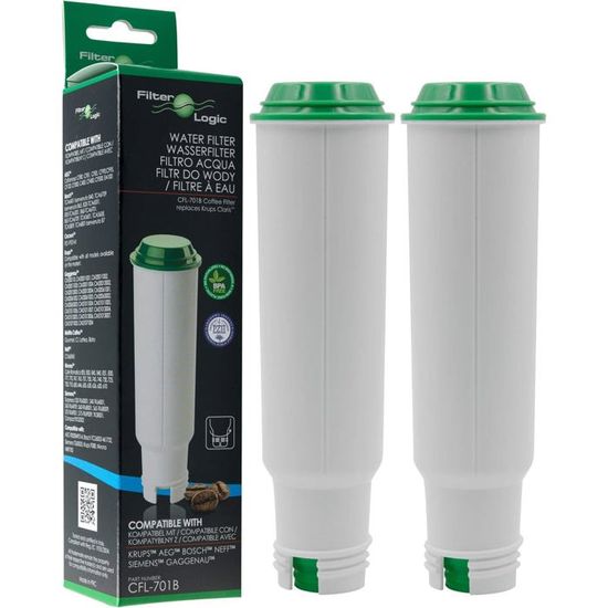 2x Water Filters Compatible with Krups F088 Claris Aqua Filter,Melitta ...