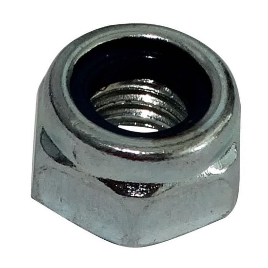 Aerzetix: C19165 100x écrou héxagonal autofreiné M5 8mm H5mm DIN985 ...