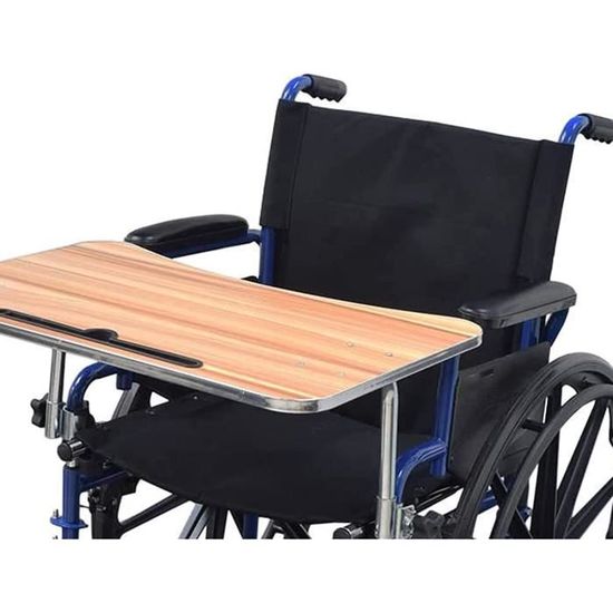 Plateau pour Fauteuil Roulant, Table pour Fauteuil Roulant en Bois ...