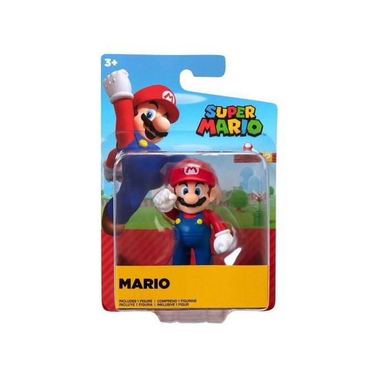 Figurine Super Mario : Mario 7 Cm - Set Figurine Collection + 1 Carte ...