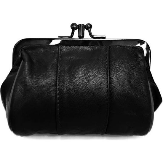 Porte Monnaie Cuir Souple Femme