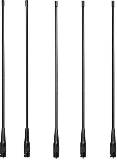 Retevis RHD771 Talkie Walkie Antenne SMA-F Double Bande 144/430 MHz VHF/UHF Compatible avec ...