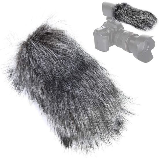 Cache-Vent Pour Microphone Pare-Vent En Fourrure, Cache Anti-Bruit En ...