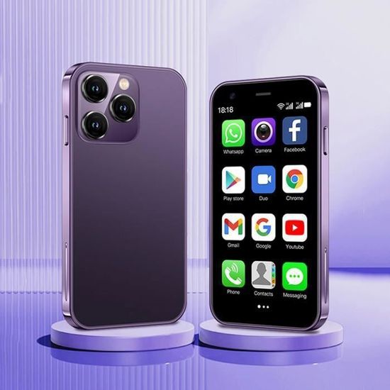 Mini Smartphone - SOYES - XS15 - 3,0 pouces - Android 8.1 - Double SIM - 2Go RAM - 16Go ROM ...
