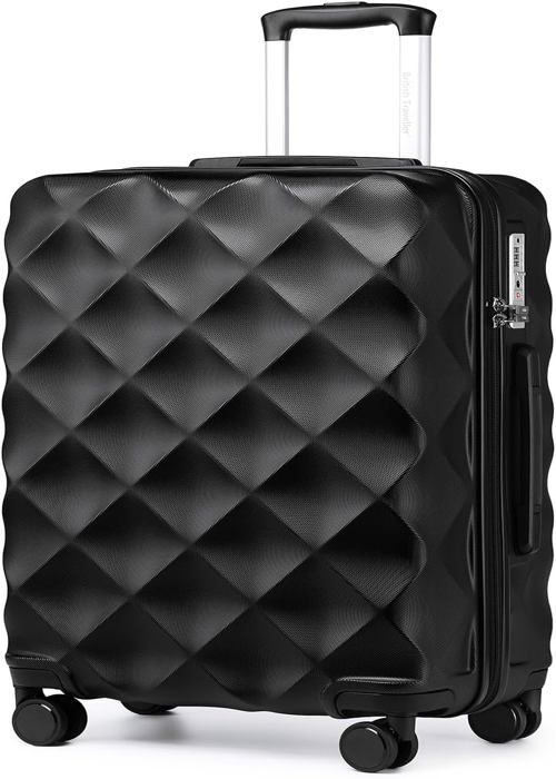Valise Moyenne de 61 cm à Coque Rigide en ABS + PC Durable et légère ...