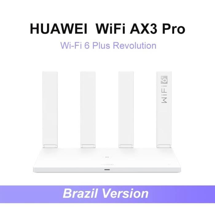 Ax3 pro ws7200 br - HUAWEI-Routeur WIFI 6 Plus, 3000Mbps, multi-utilisateurs, sans fil, 6 + 2 ...