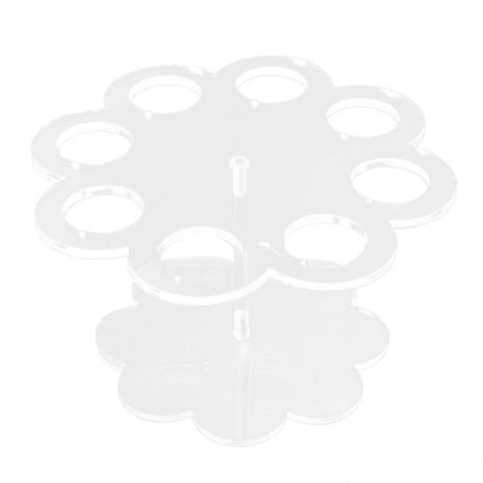 Support de rangement en acrylique à 8 trous 1pcs - Cdiscount Maison