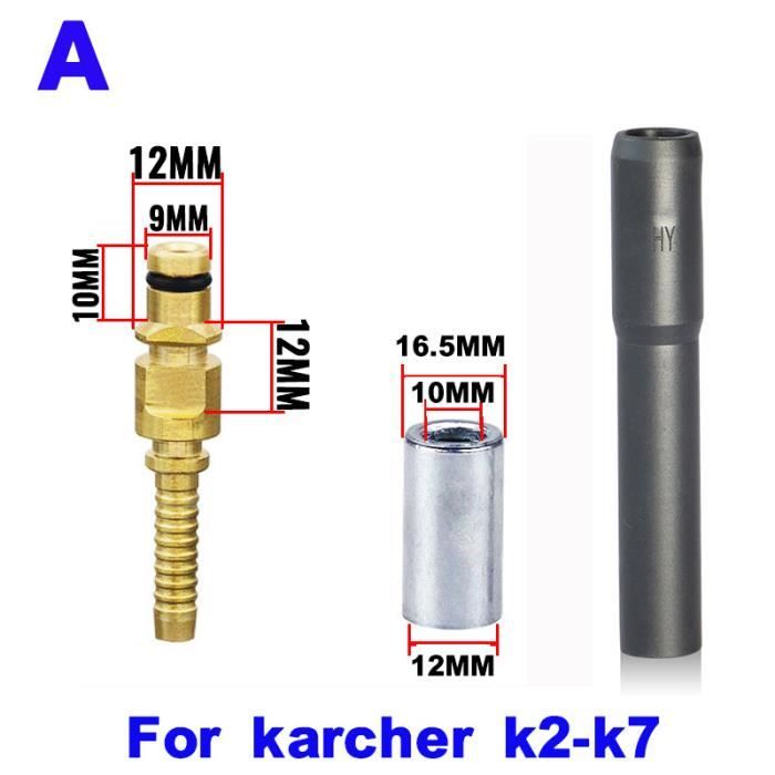 Connecteur de raccord de tuyau de lavage haute pression pour Karcher ...