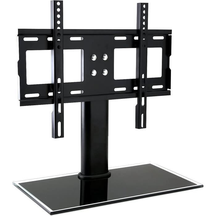 Support TV réglable - Meuble Télé avec Support TV Pied Pivotant ...