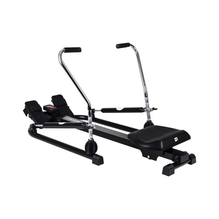 Hop-Sport Rameur HS-050R Glide Machine à ramer équipée de l'ordinateur ...