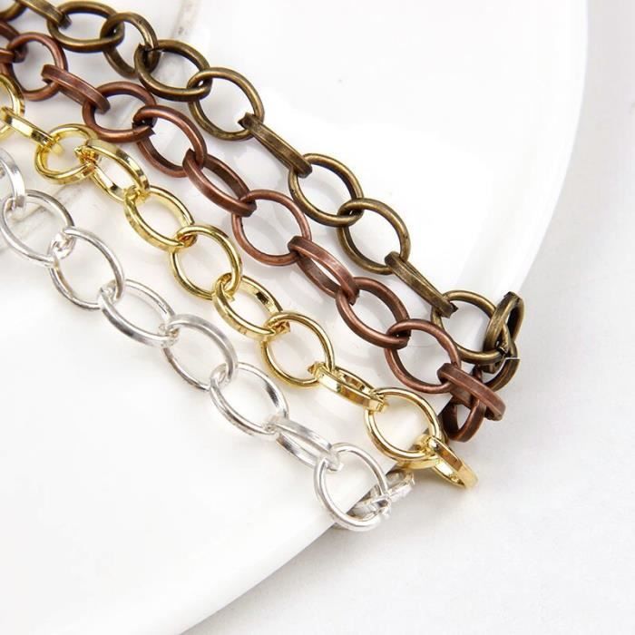 Chaine au metre bijou metal - Achat / Vente pas cher