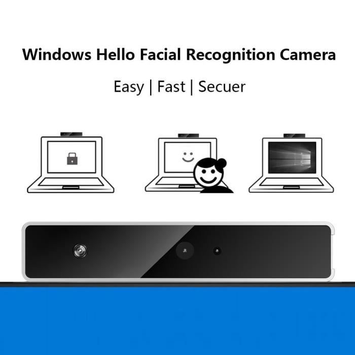 Webcam,Webcam Windows Hello, caméra de reconnaissance faciale IR ...