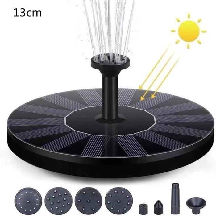 Mini Fontaine Solaire Flottante Pour Piscine Étang Cascade Décoration ...